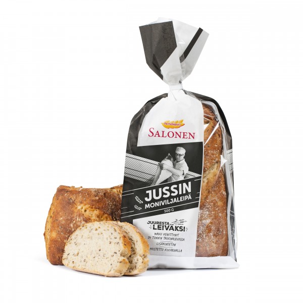Jussin moniviljaleipä - Leipomo Salonen